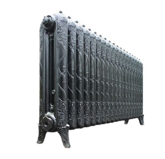 Ribbon Cast Iron Radiator 660mm – Celtic Band Design | Period Style